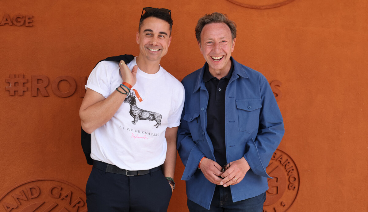 Photo : Stéphane Bern et son compagnon Yori Bailleres lors des ...