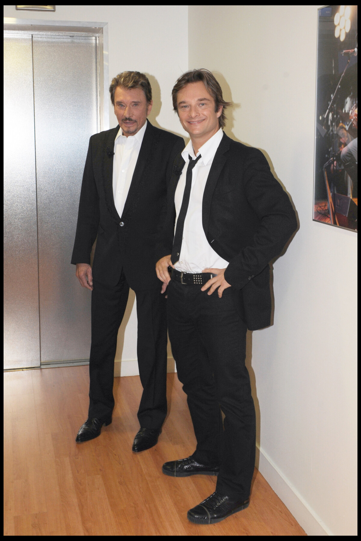 Photo : A noter aussi que David lui rend hommage avec son nouvel album ...