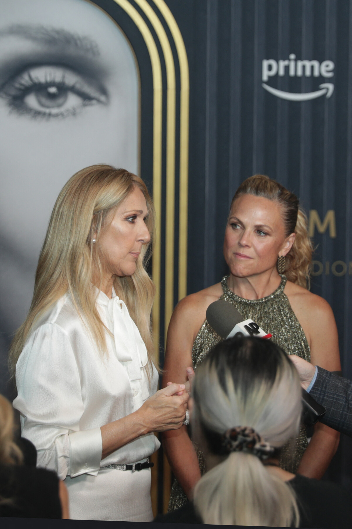 Photo : Celine Dion et Irene Taylor (Credit Image: © Luiz Rampelotto ...