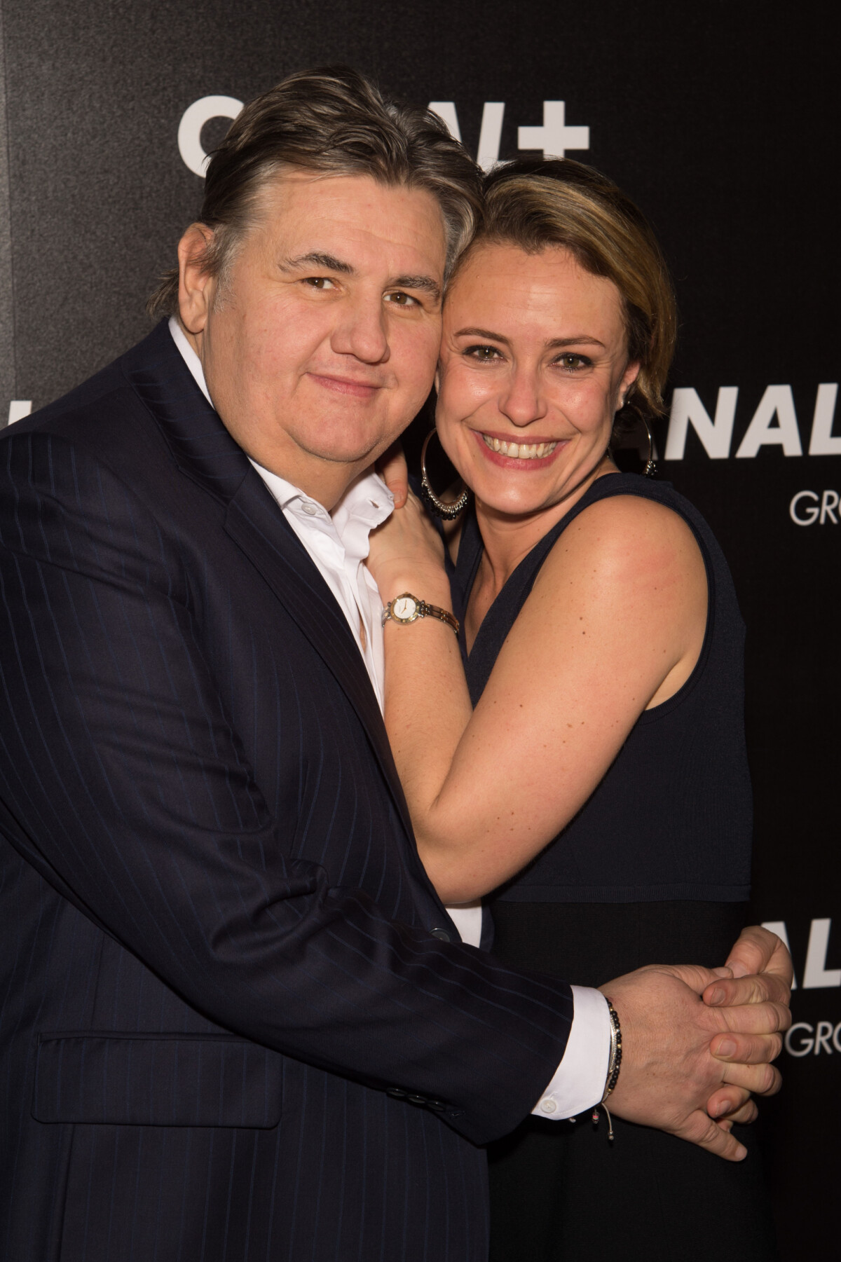 Photo : Pierre Ménès et Isabelle Moreau - Soirée des animateurs du ...