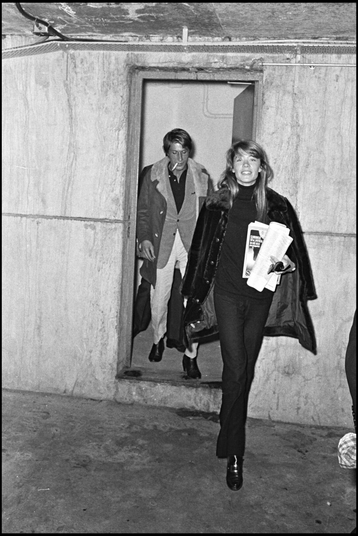 Photo : Jacques Dutronc et Françoise Hardy dans les coulisses de l ... Photo : Jacques Dutronc et Françoise Hardy dans les coulisses de l ...