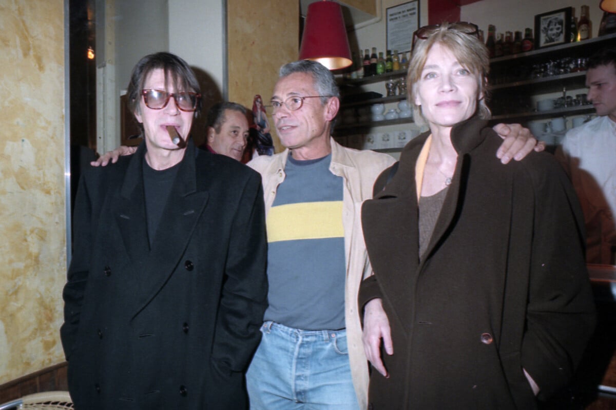 Photo : Jacques Dutronc, Jean-Marie Périer et Françoise Hardy ...
