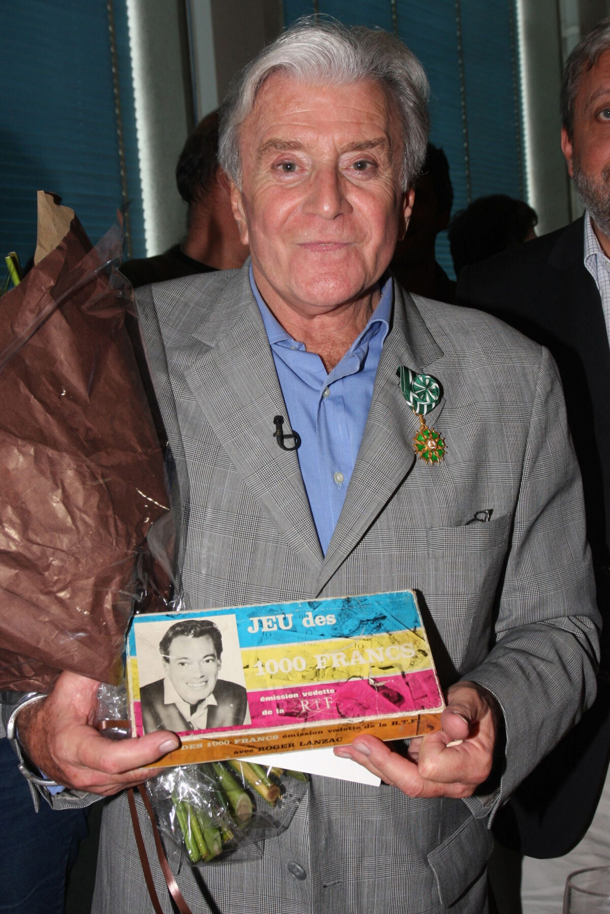Photo : Puis 'Le jeu des 1000 euros' Louis Bozon, animateur de 'Le jeu ...