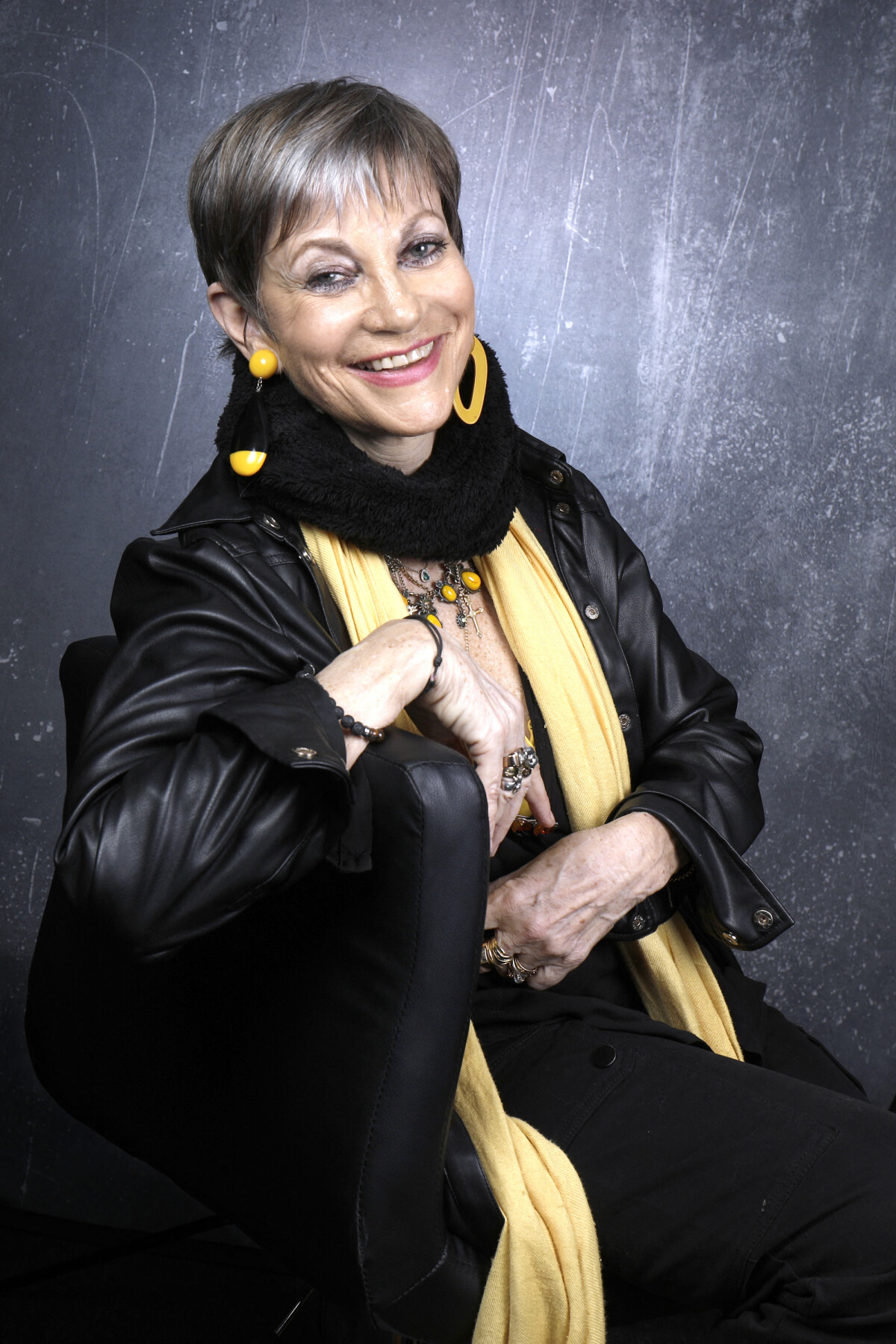 Photo : Portrait de Isabelle Morini-Bosc lors de l'enregistrement de l'émission "Chez Jordan ...