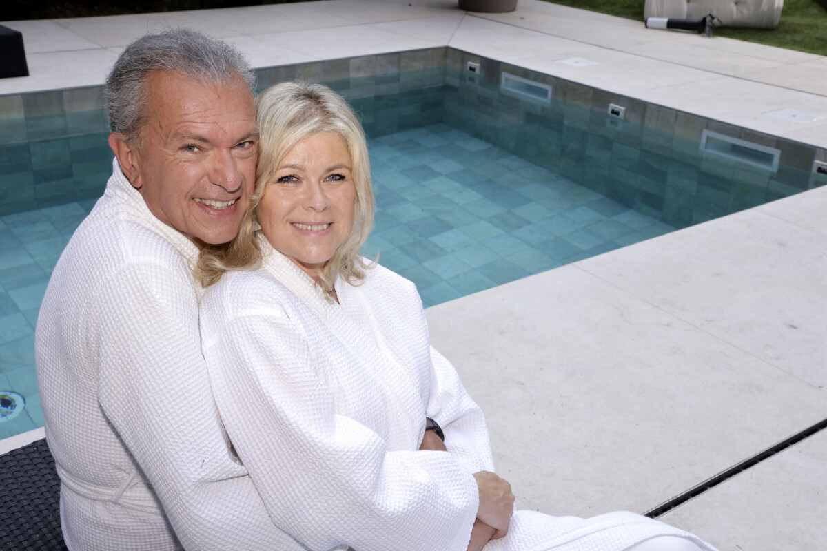 Photo : Exclusif - Richard Sanderson et sa femme Sylvie lors de l ...
