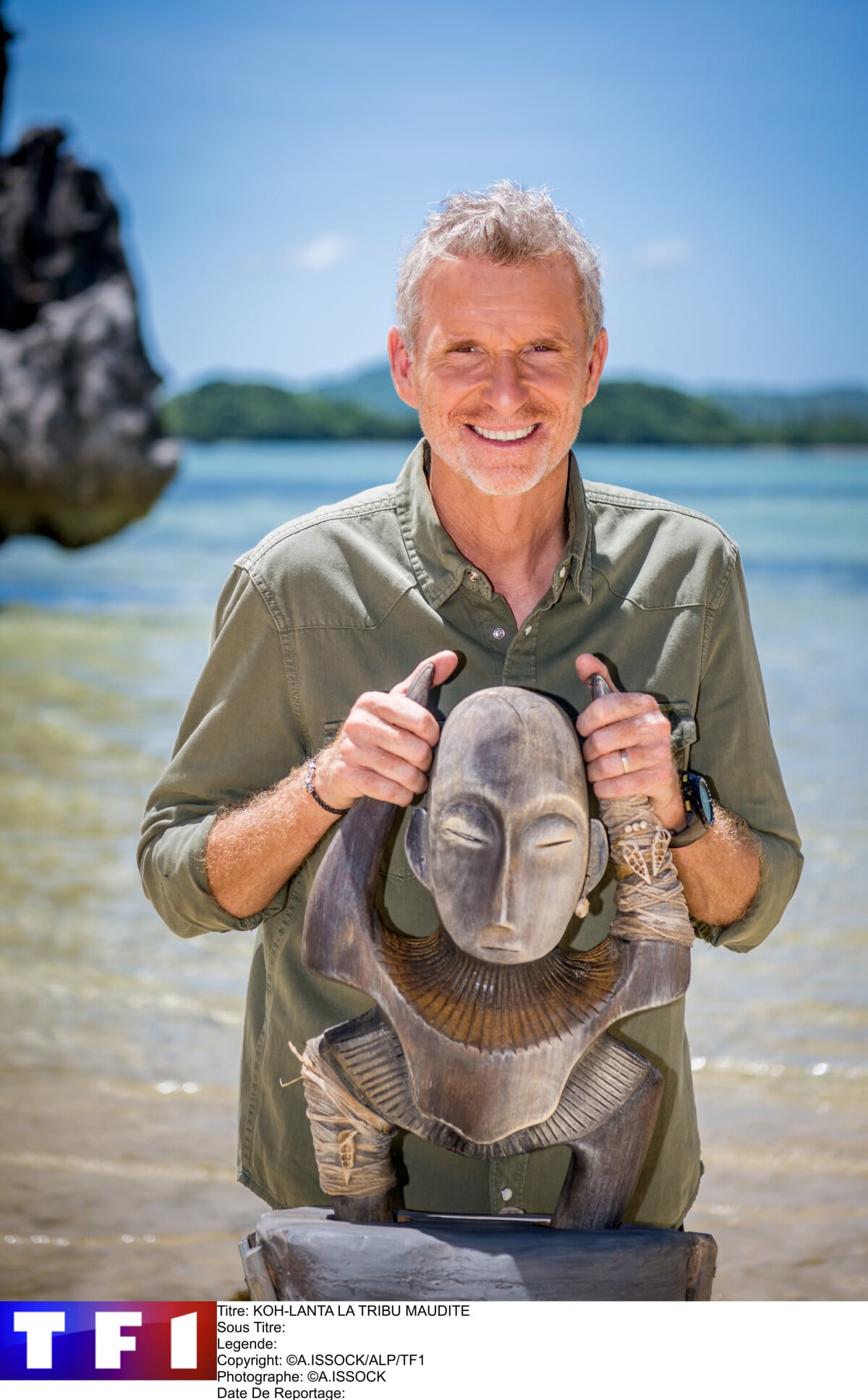 Photo : Denis Brogniart pour la nouvelle saison de Koh-Lanta - Purepeople