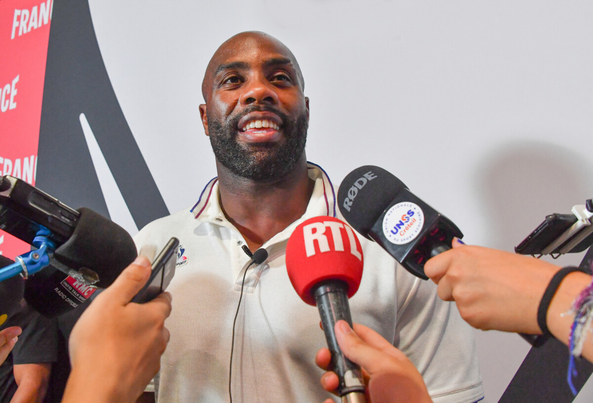 Photo : Teddy Riner fête ses deux médailles d'Or au Club France, Parc ...