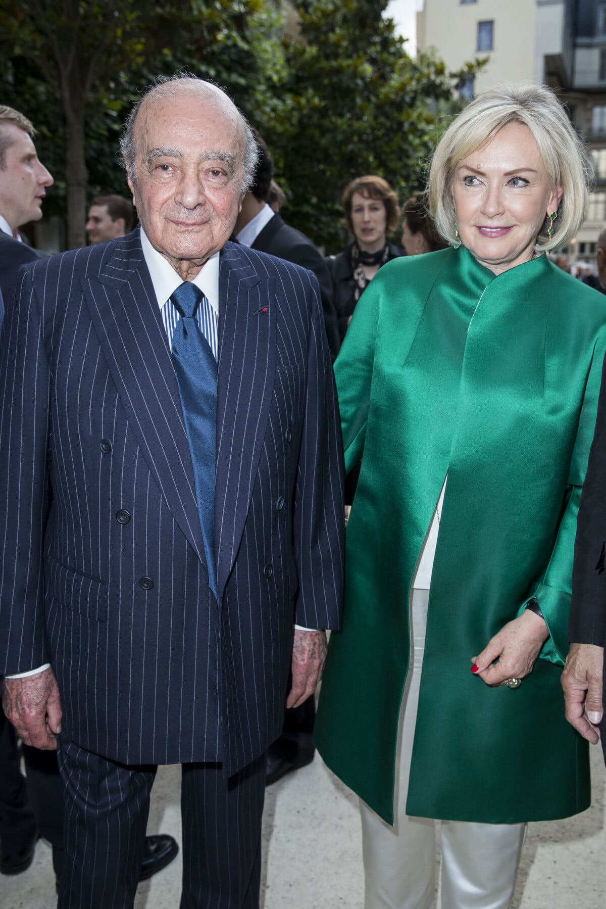 Photo : Mohamed Al-Fayed et sa femme Heini Wathén - Réouverture de l ...