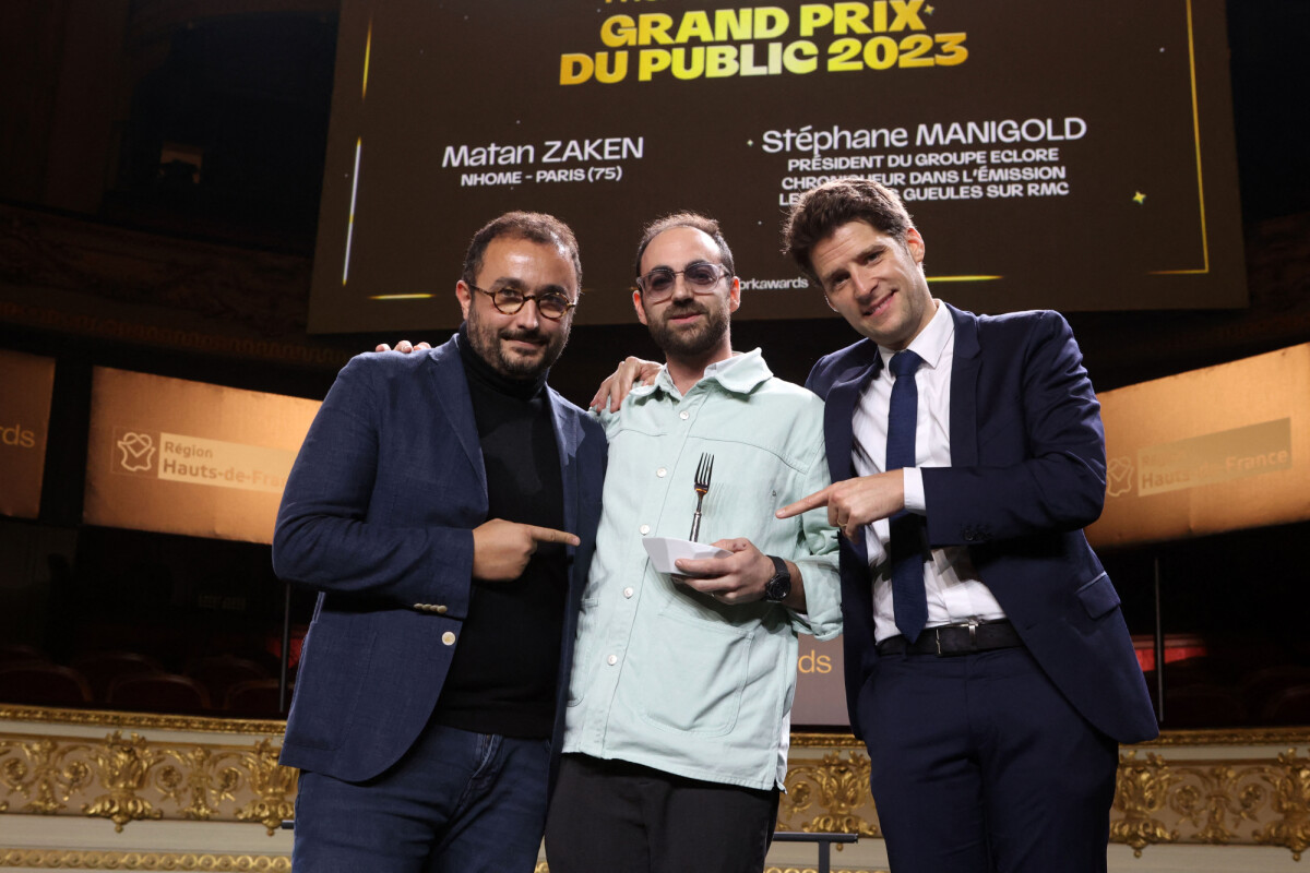 Photo : Grand Prix du Public 2023 à "NHOMe" - Paris par Matan Zaken - Parrain - Christian Le ...