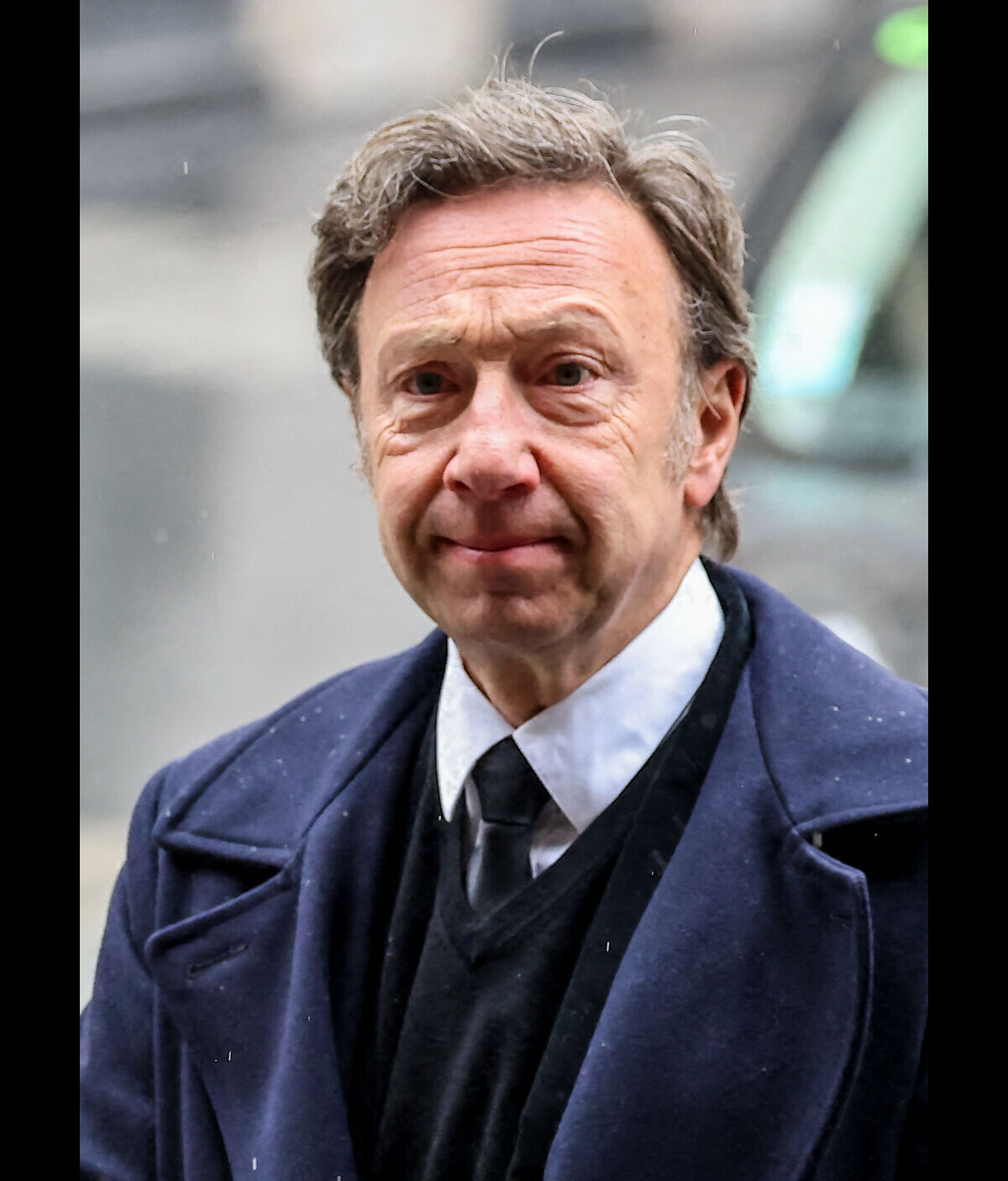 Photo : Stéphane Bern et son compagnon Yori Bailleres - Obsèques de l ...