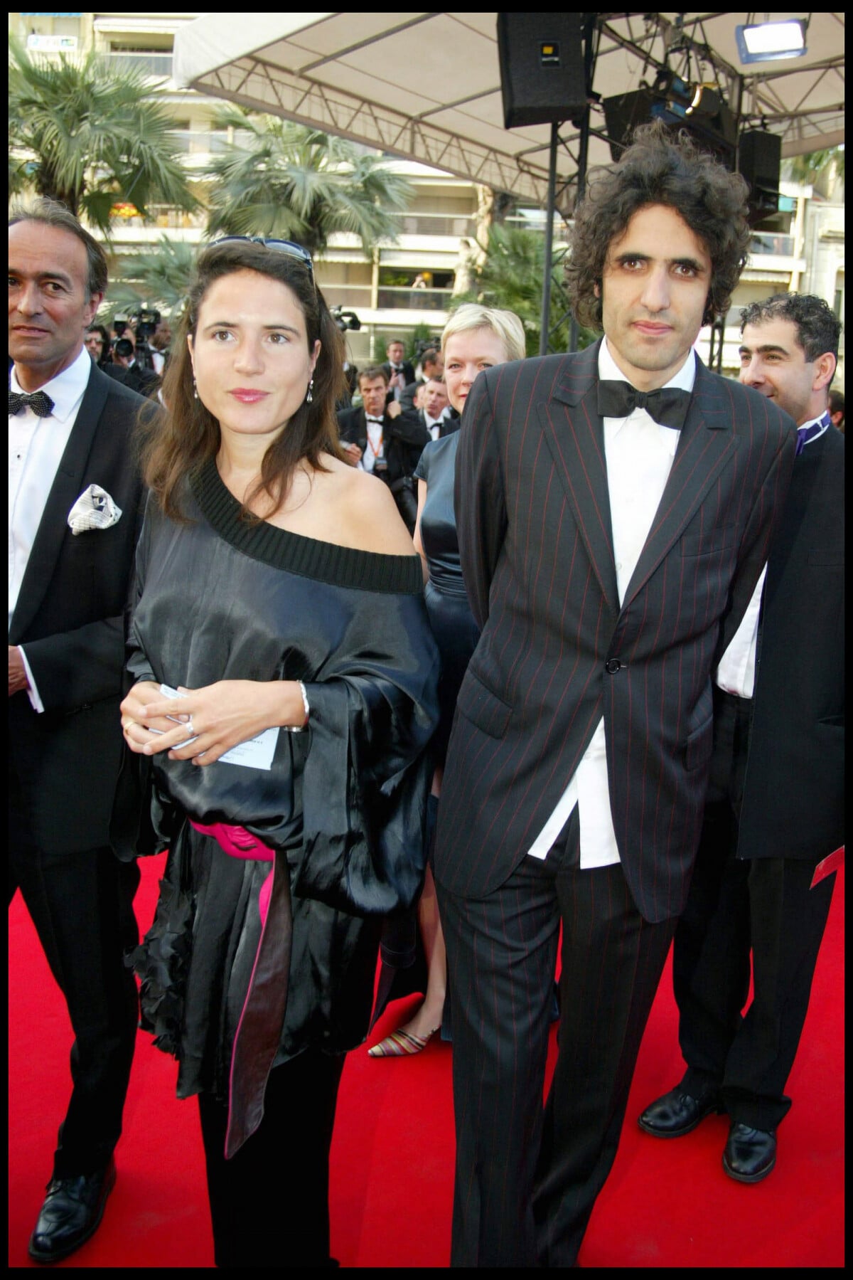 Photo : Mazarine Pingeot au Festival de Cannes avec Mohamed Ulad-Mohand ...