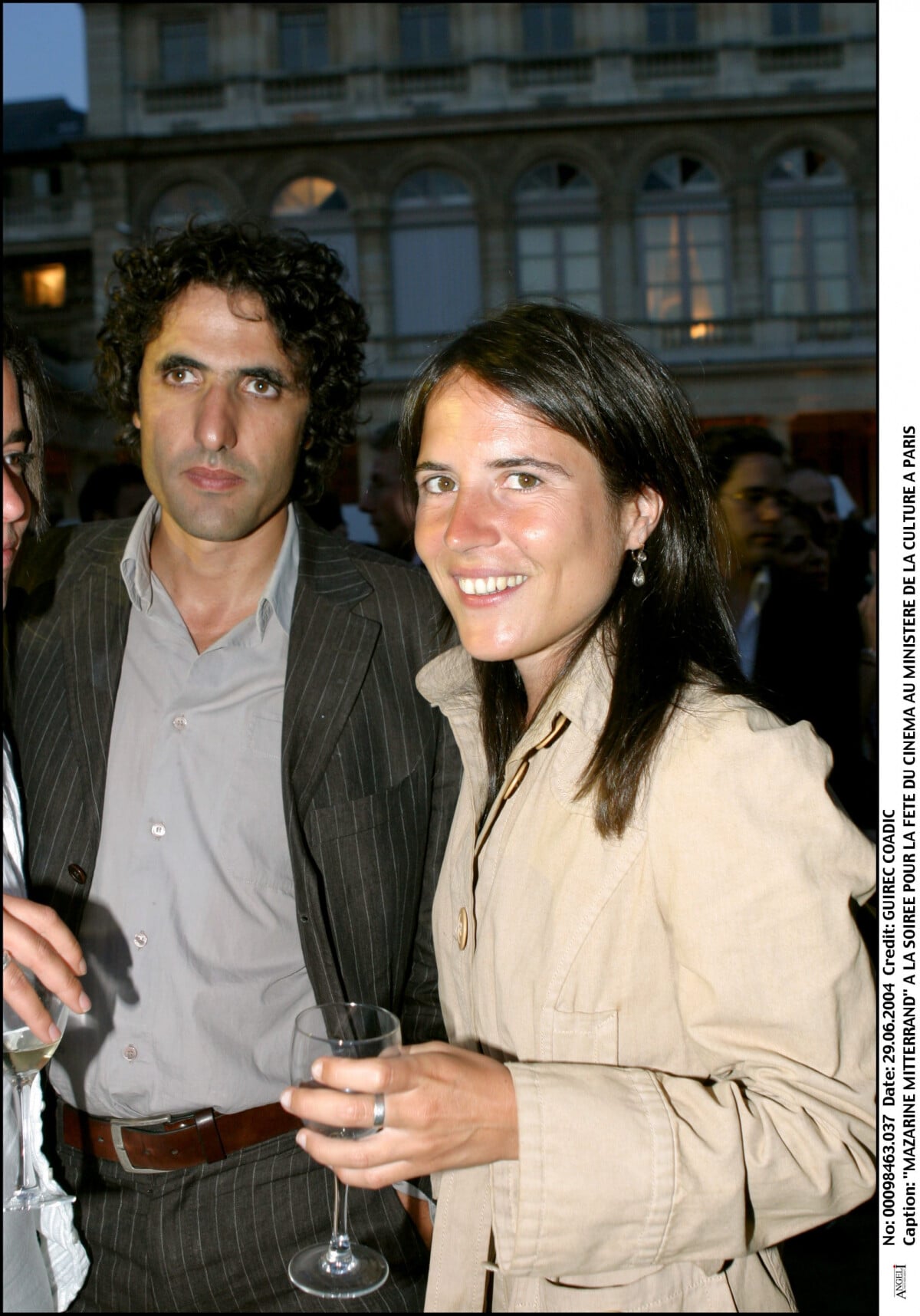 Photo : Mazarine Pingeot et Mohamed Ulad-Mohand (archive) - Purepeople
