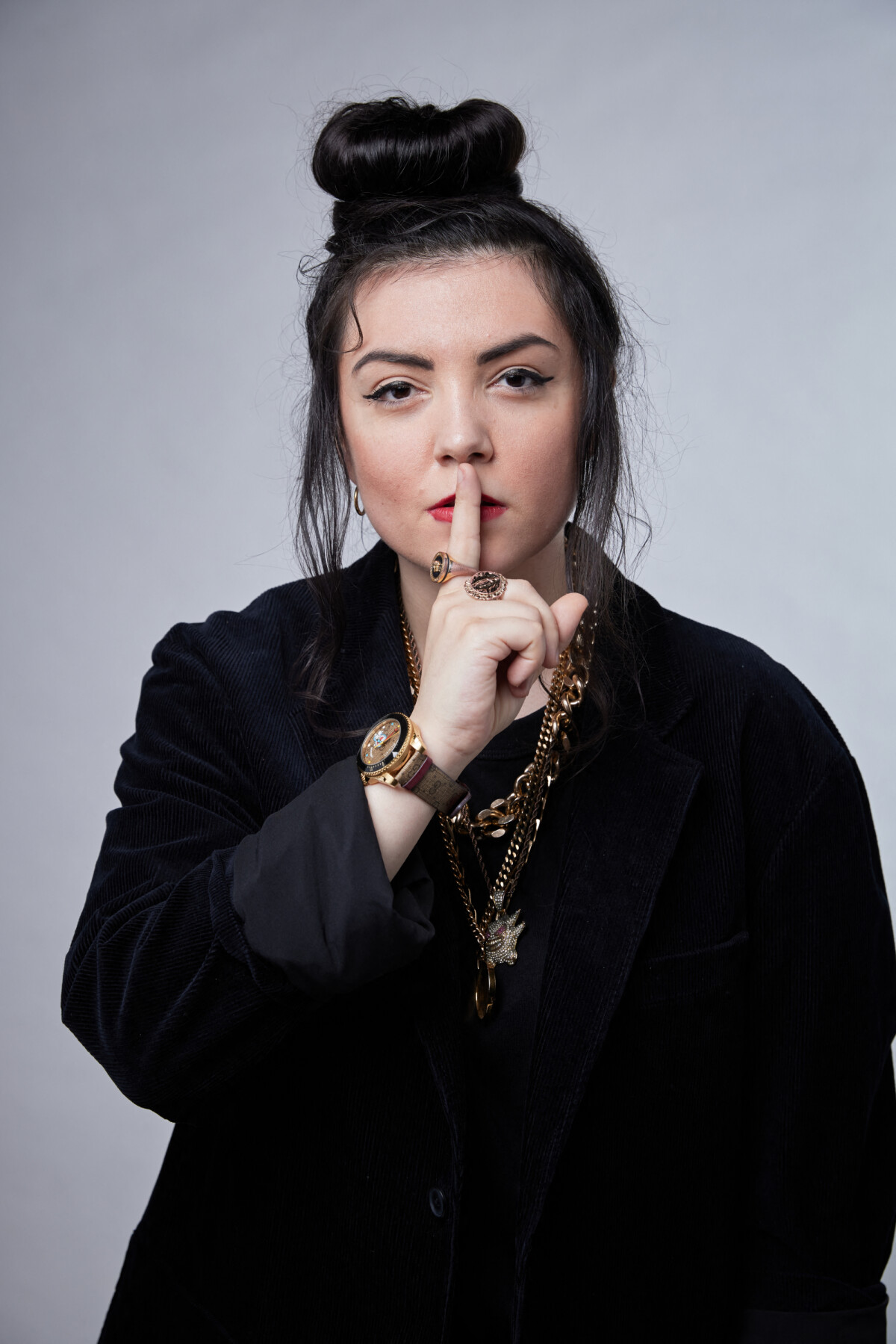 Photo : Exclusif - Hoshi - Studio - Enregistrement de l'émission "La ...