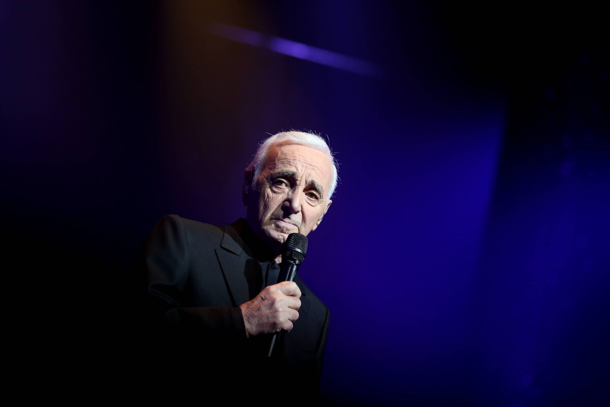 Photo : Charles Aznavour - Première représentation de Charles Aznavour ...