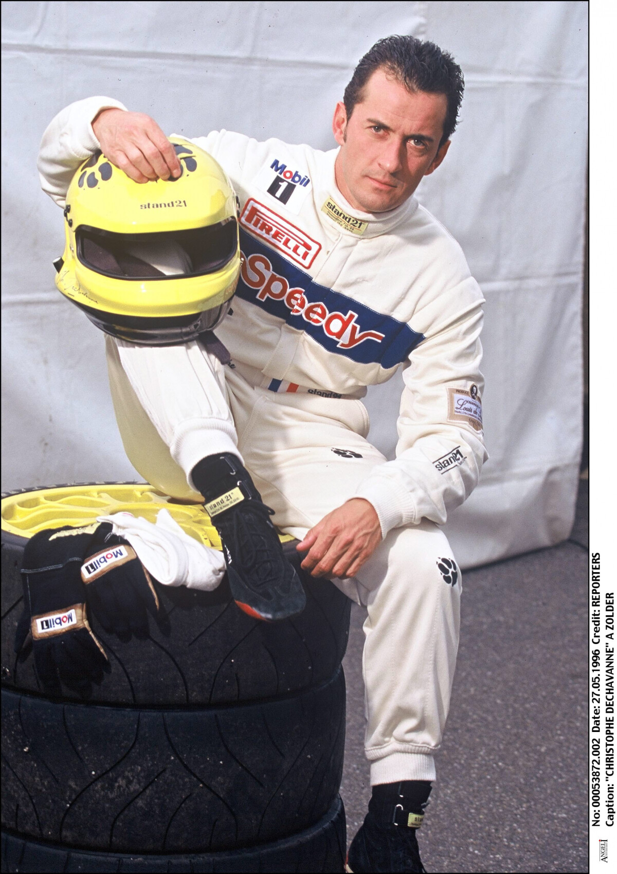 Photo : "CHRISTOPHE DECHAVANNE" A ZOLDER "PLAN SERRE" HOMME CASQUE ...