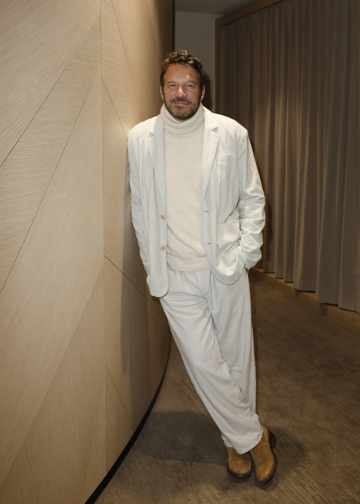 Photo : Il en parle en interview Samuel Le Bihan - Avant-première du téléfilm "Seul" à l ...