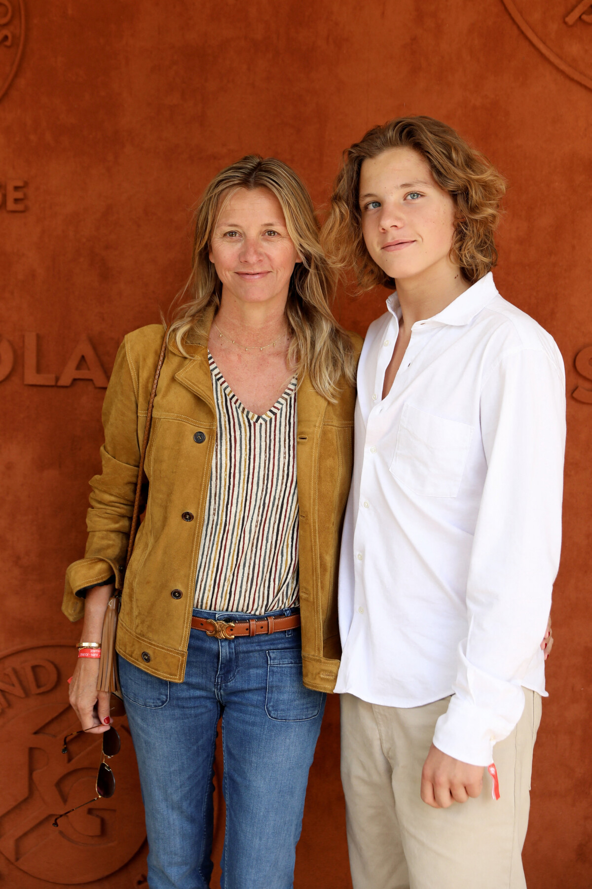 Photo : Sarah Poniatowski (Lavoine) et son fils Roman - Personnalités ...