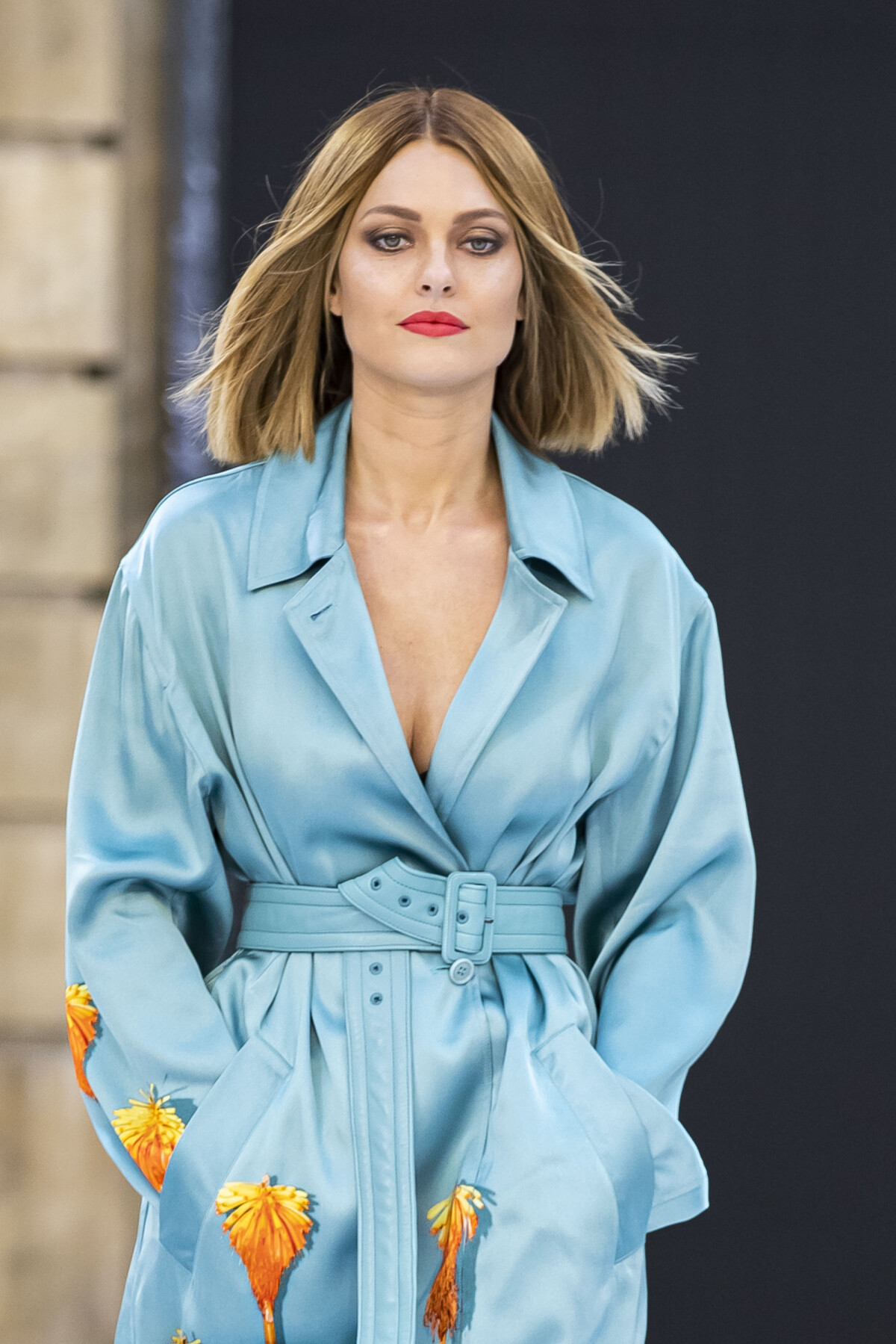 Photo : Caroline Receveur - Défilé L'Oréal Paris 2019 à la Monnaie de ...