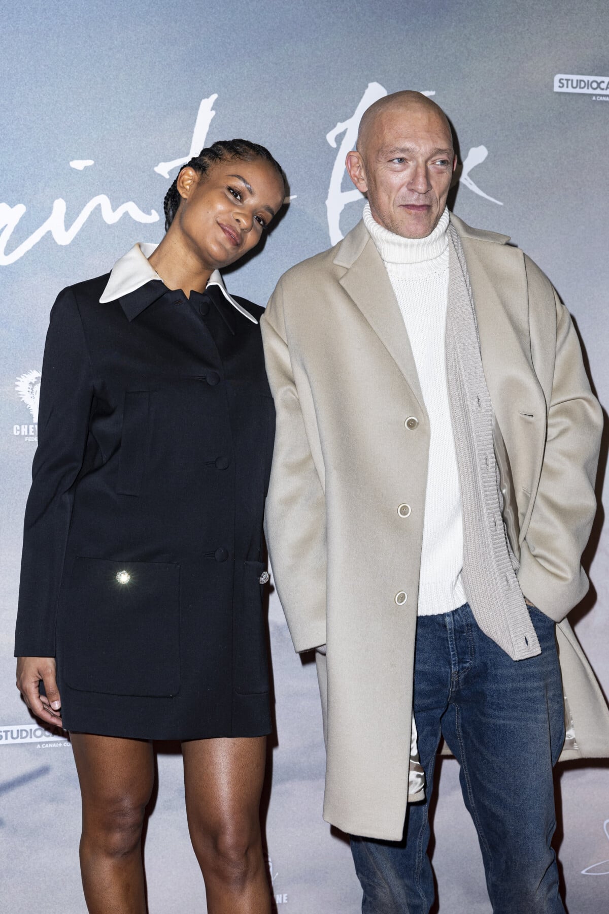 Photo : Vincent Cassel et sa compagne Narah Baptista lors de la ...