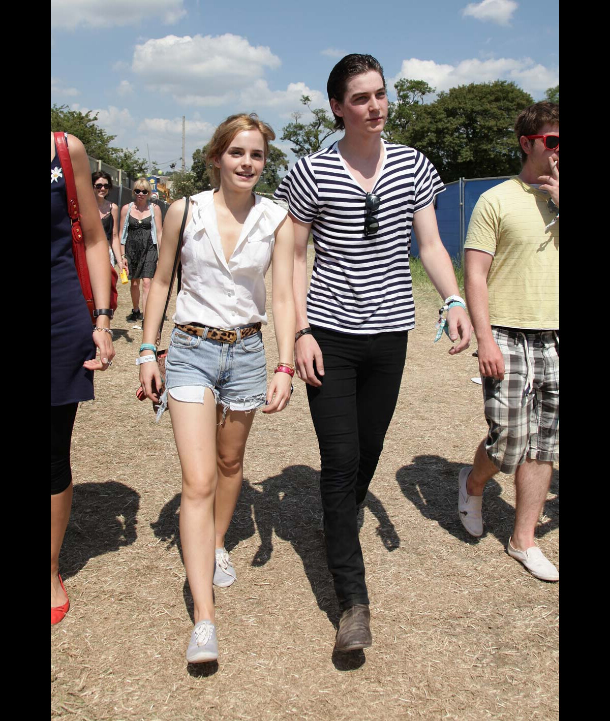 Photo : Festival de Glastonbury, samedi 26 juin : Emma Watson et son ...