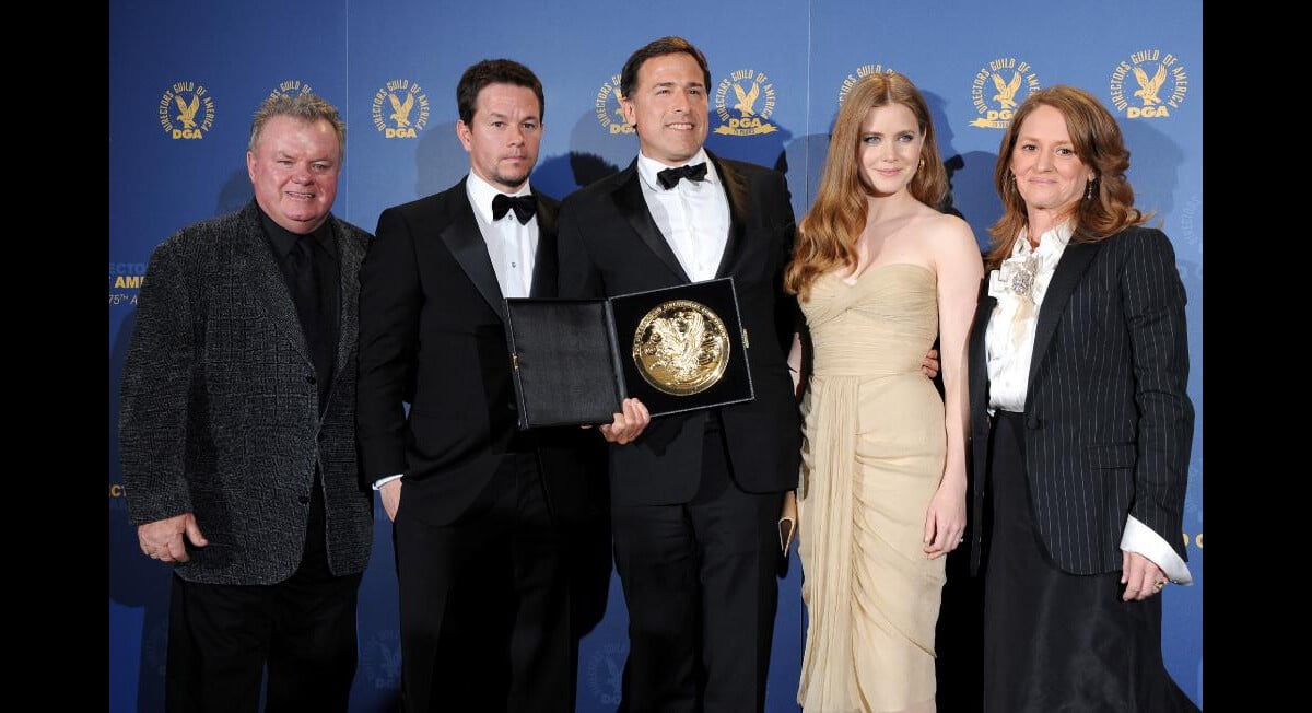 Photo : Jack McGee, Mark Wahlberg, David O. Russell, Amy Adams et ...