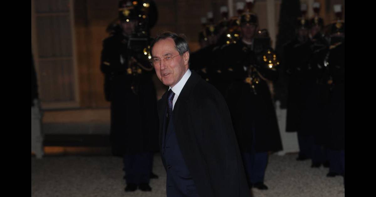 Claude Guea lors du dîner avec l'invité d'honneur le président d ...