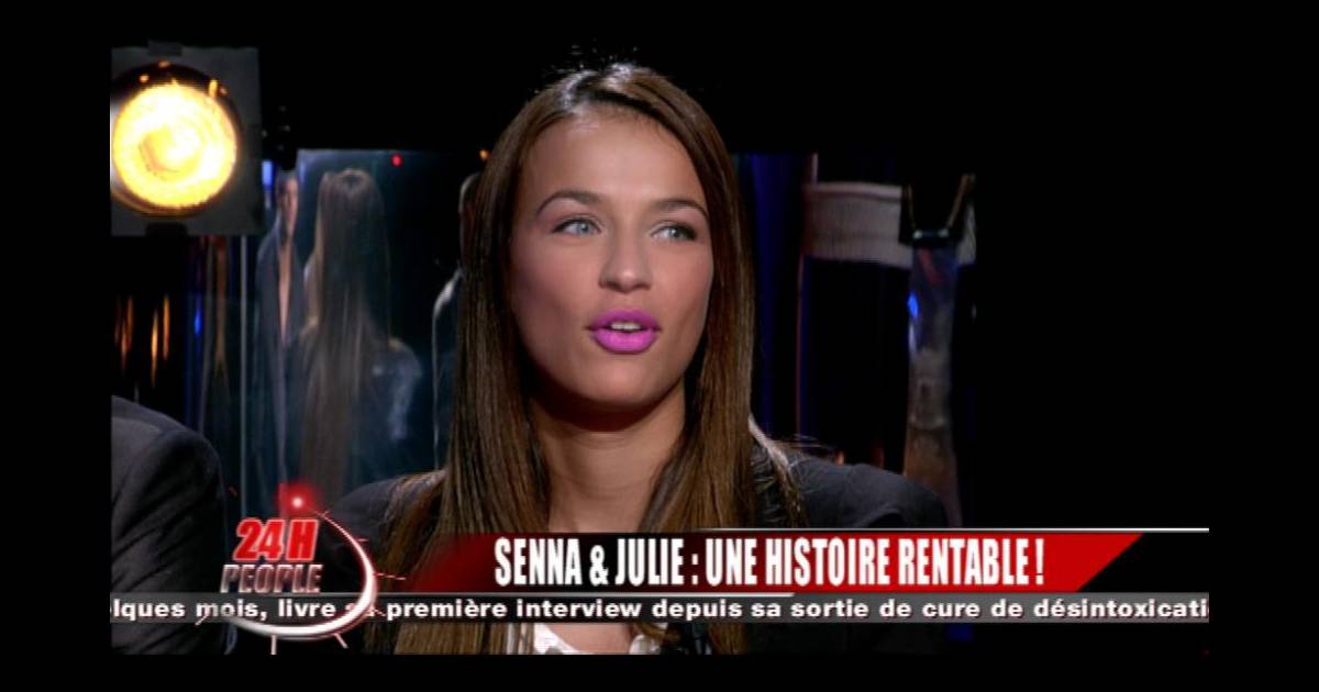 Julie de Secret Story 4 lors de son interview avec Senna dans 24H ...