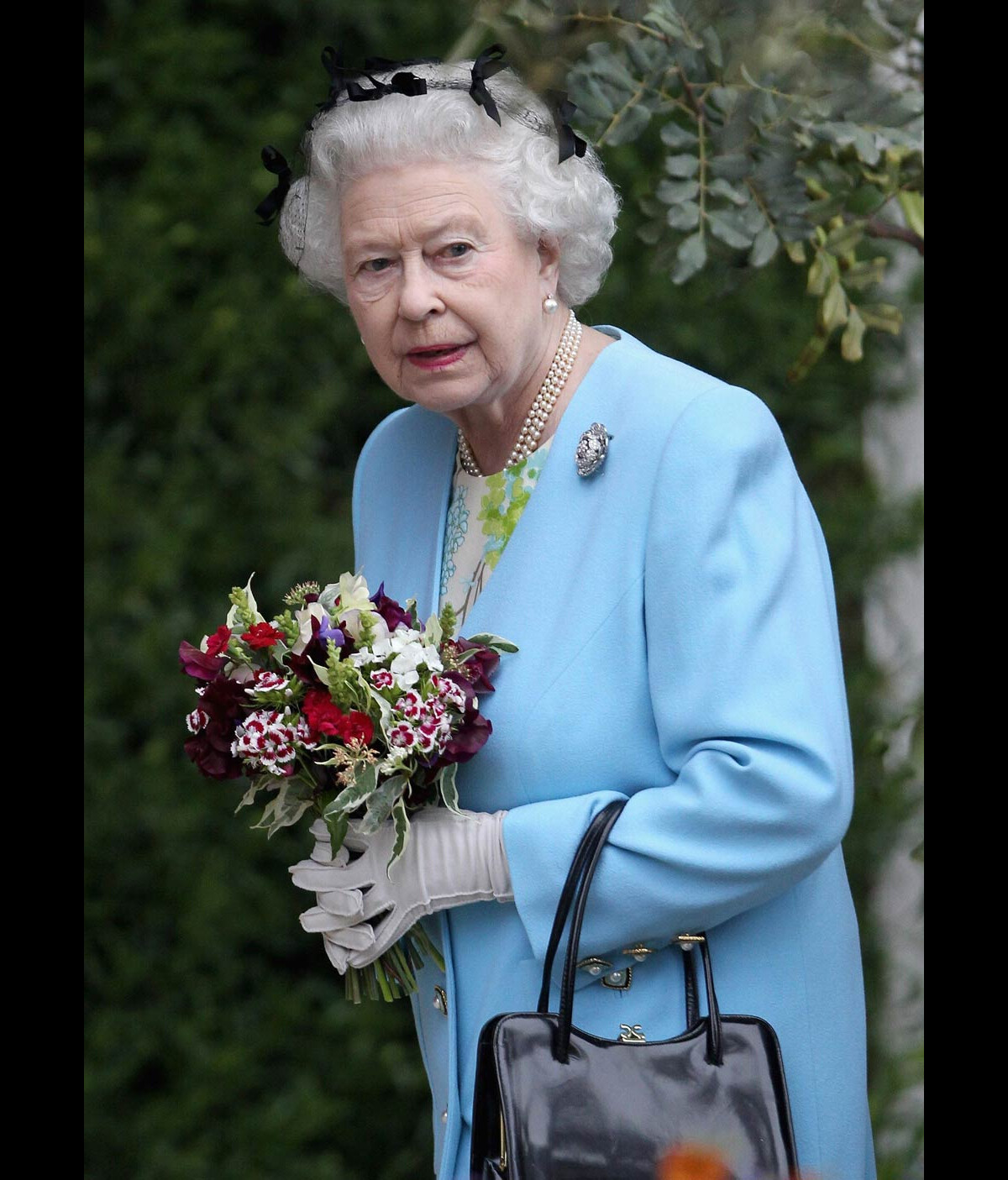 Photo : Elizabeth II au Chelsea Flower Show, le 23 mai 2011. - Ode ...
