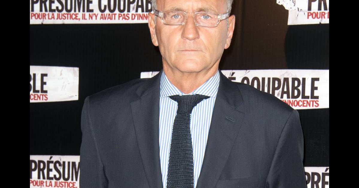André Vallini lors de l'avant-première de Présumé Coupable, dans l ...