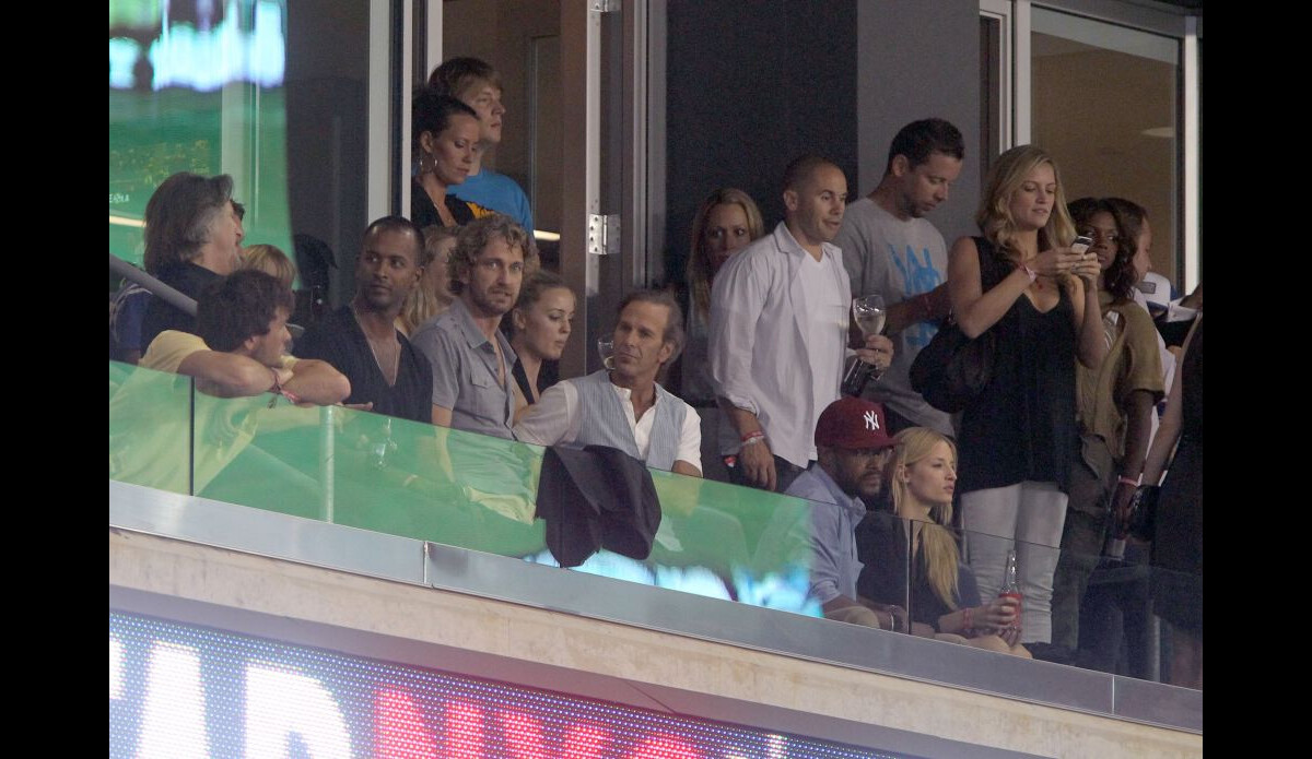 Photo : Gerard Butler au match entre les MLS All Stars et Manchester ...