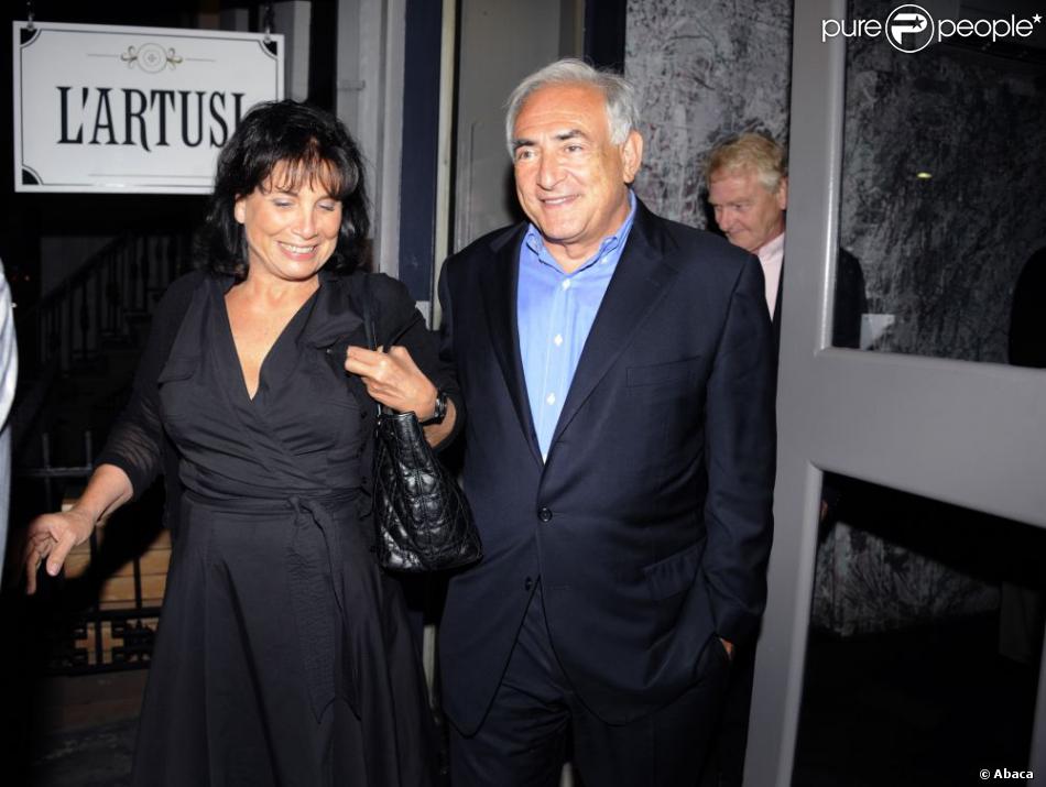 DSK et sa femme Anne Sinclair en août 2011. - Purepeople