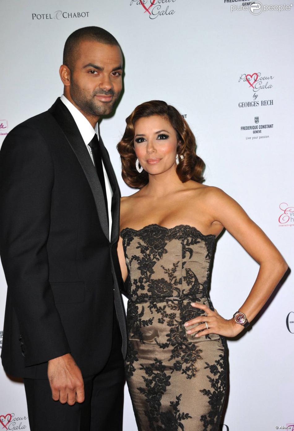 Tony et Eva Longoria lors du Par Coeur Gala 2010. - Purepeople