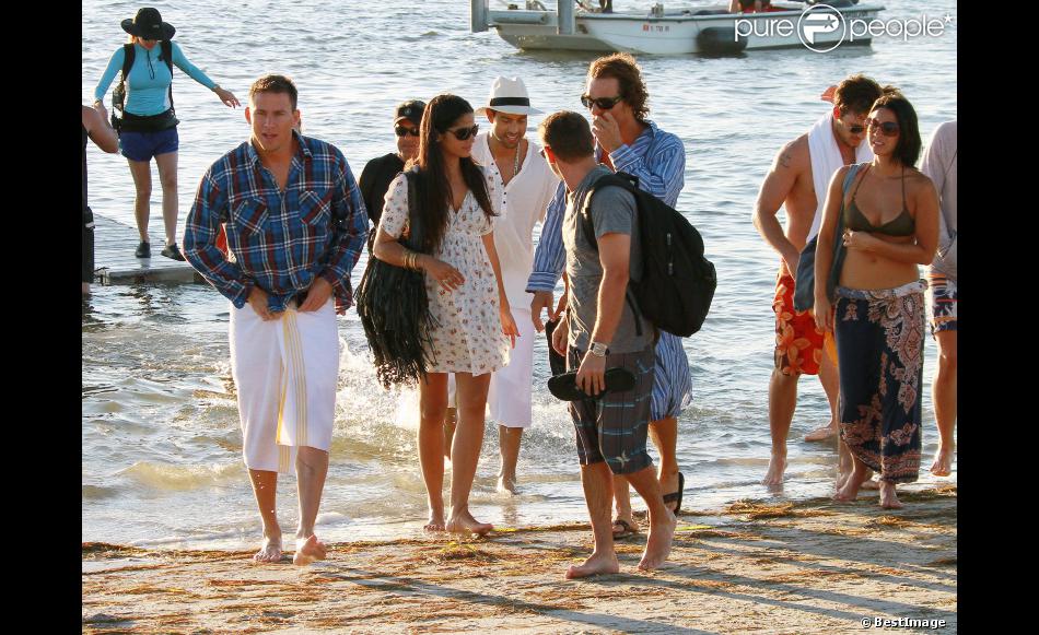 Matthew McConaughey, sa femme Camila Alves, Channing Tatum et l'équipe ...