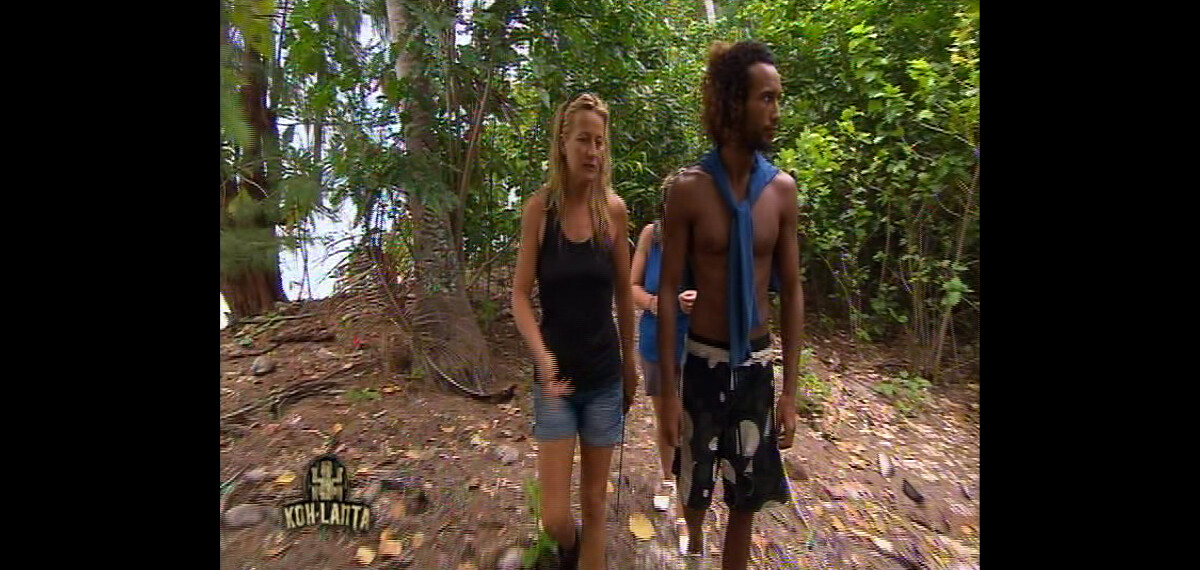 Photo : Laurent et Florence dans Koh Lanta 11, vendredi 4 novembre 2011 ...