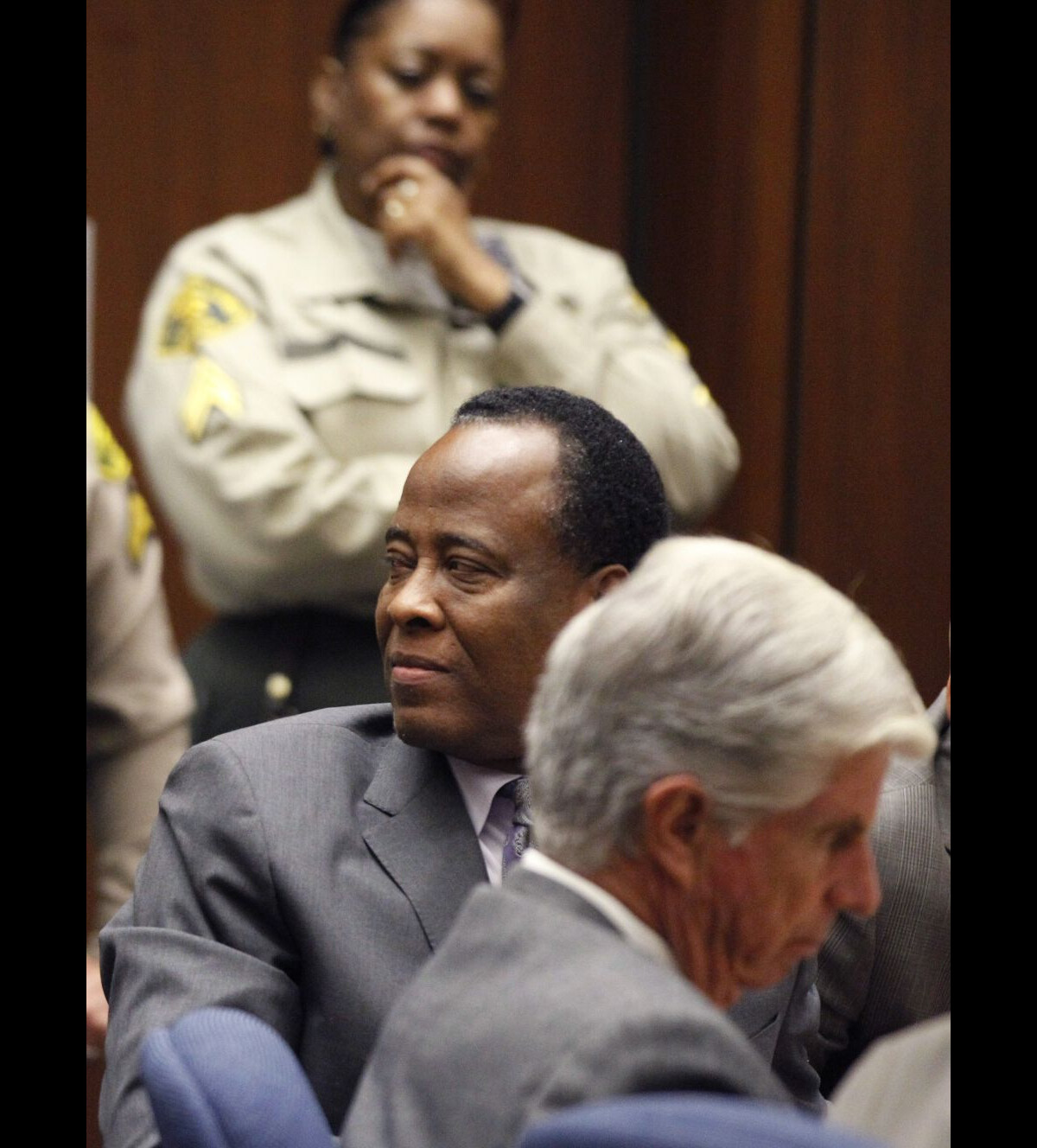Photo : Conrad Murray lors de son procès le 29 novembre 2011 - Purepeople