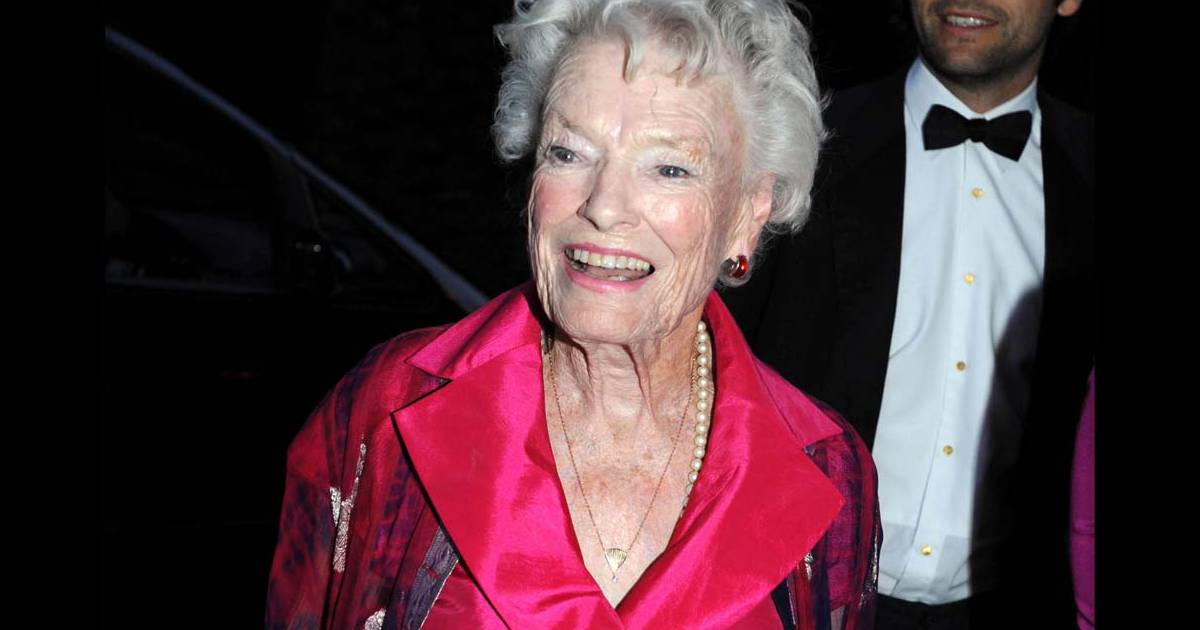 Eve Branson, maman de Richard Branson, pour les fiançailles de sa ...