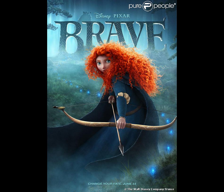 La nouvelle affiche de Rebelle, en salles le 1er août. - Purepeople