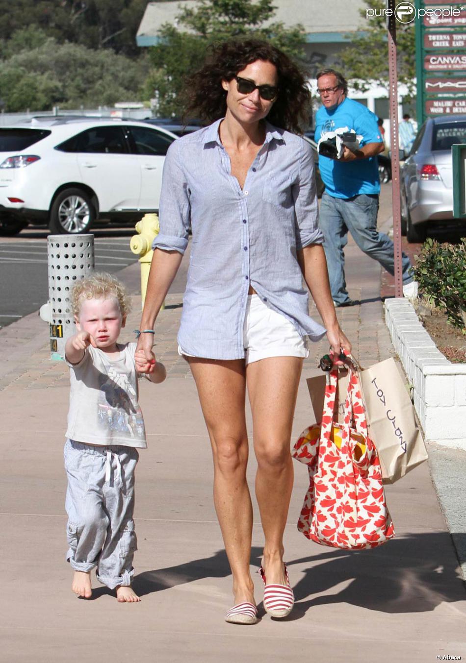 Minnie Driver et son fils Henry en juin 2011. Depuis la naissance de ...