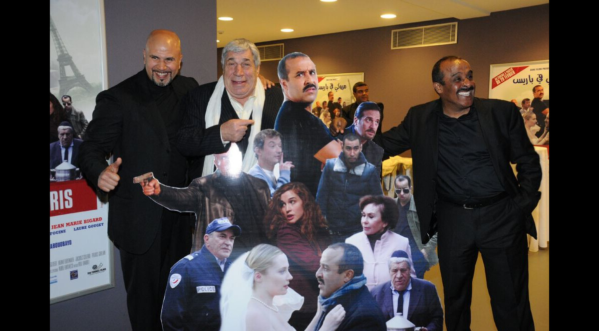 Photo : Jean-Pierre Castaldi et Saïd Naciri lors de l'avant première d ...