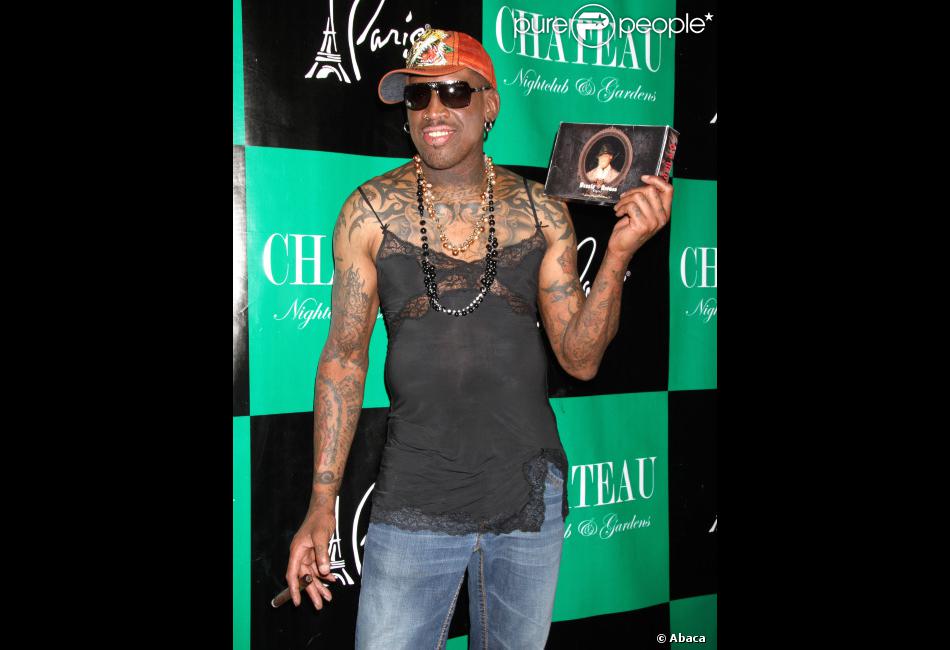 Dennis Rodman le 19 juillet 2011 à Las Vegas - Purepeople