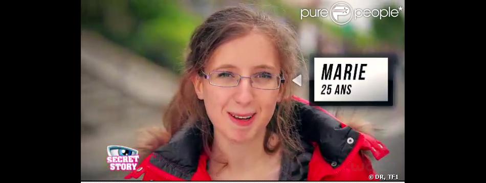 Portrait de Marie dans Secret Story 6, vendredi 25 mai 2012 sur TF1 ...