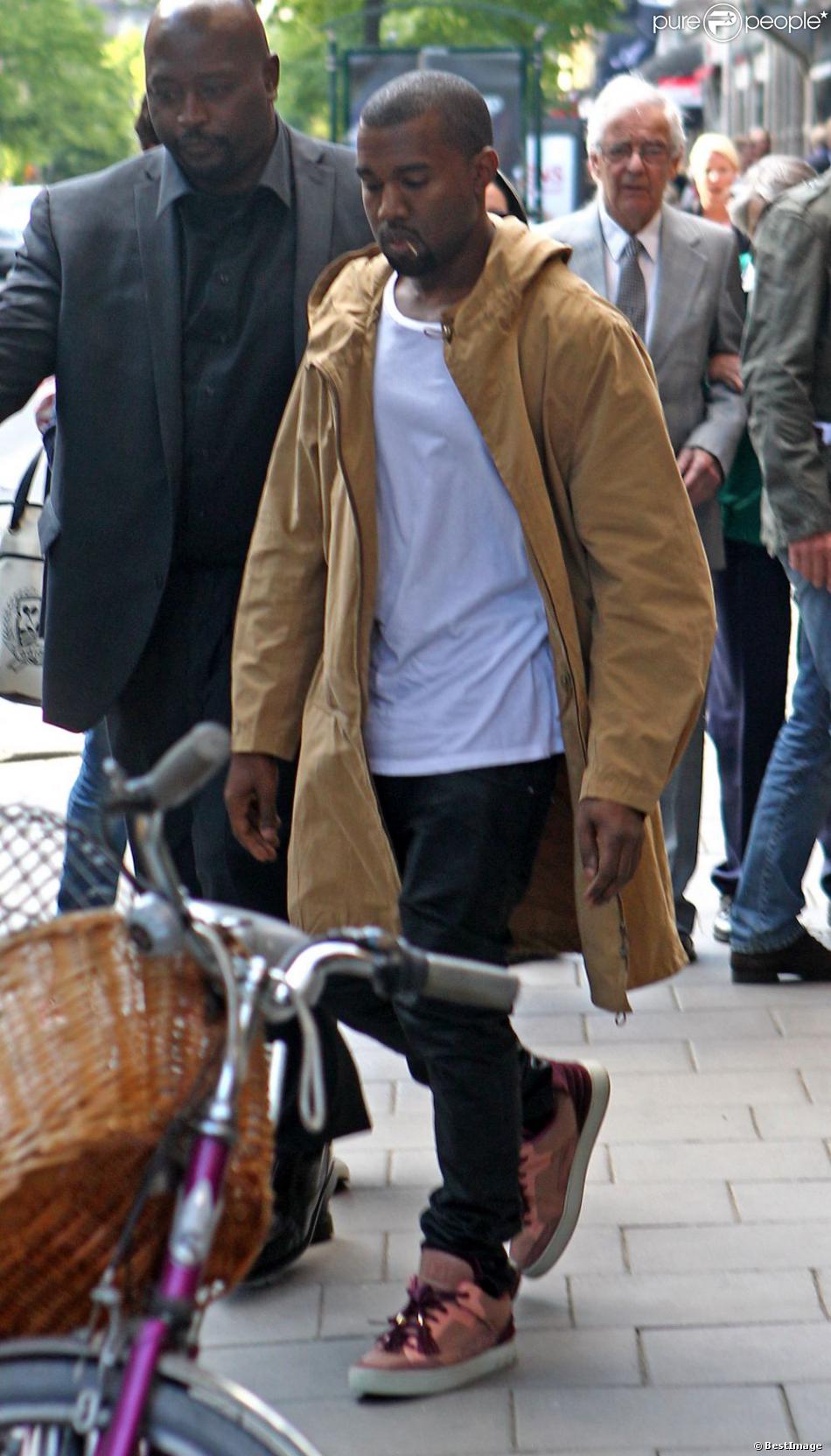 Kanye West à Stockholm le 29 mai 2012 - Purepeople