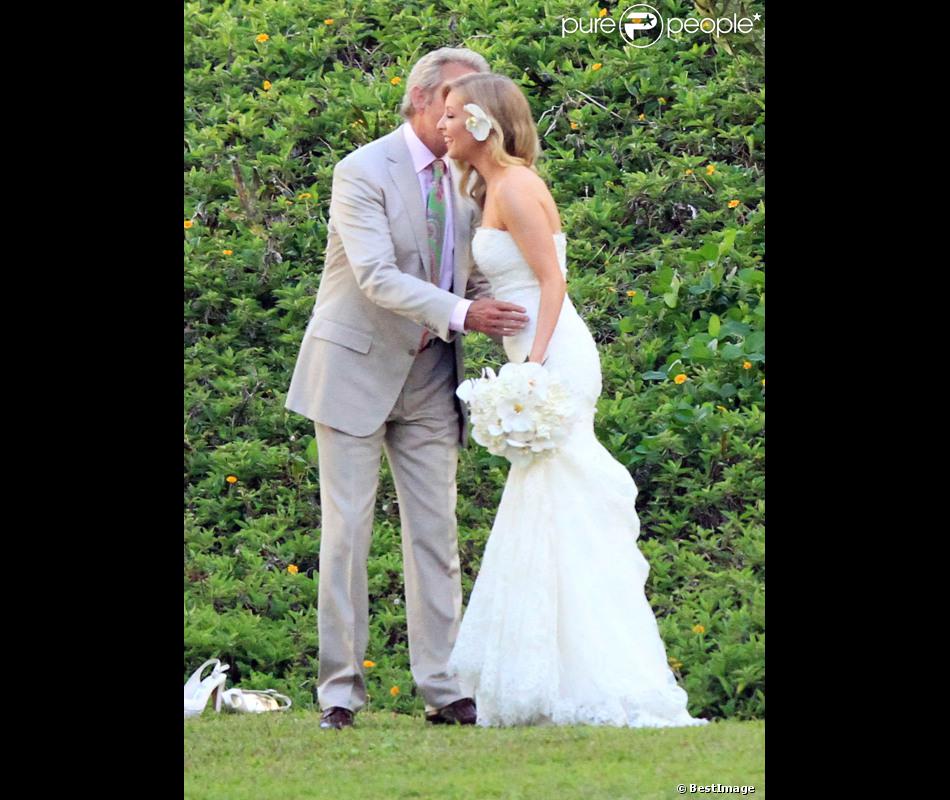 Shooting photo pour la mariée Leah Felder (ici avec son papa Don Felder ...