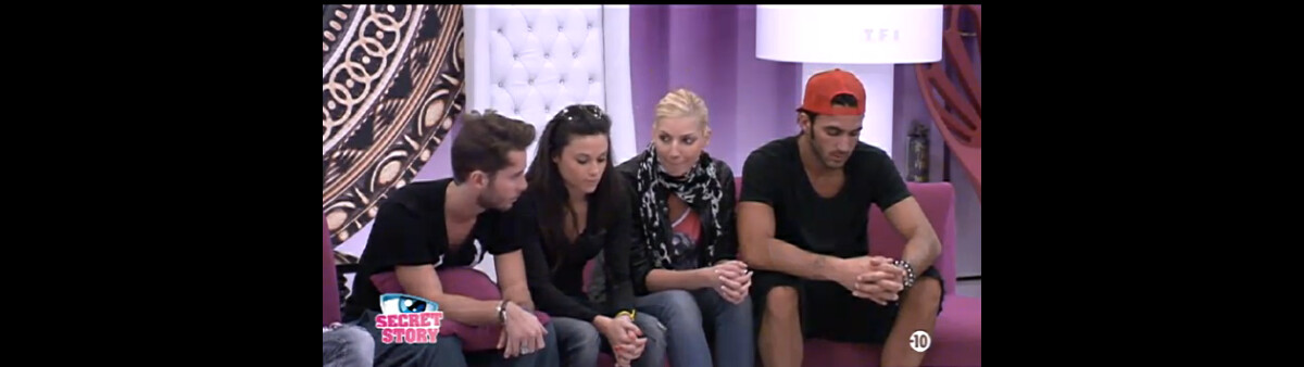 Photo : Les quatre nominés dans Secret Story 6 - Purepeople