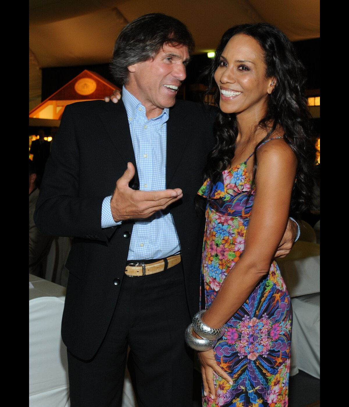 Photo : Barbara Feltus et Peter Haas en grande conversation lors d'une ...