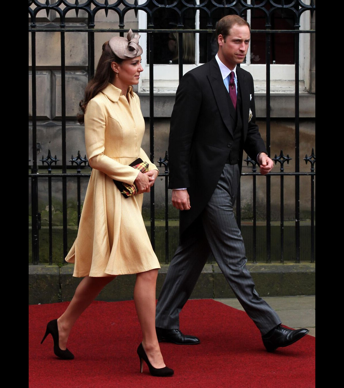 Photo : Kate Middleton et le prince William à la sortie de la Signet ...