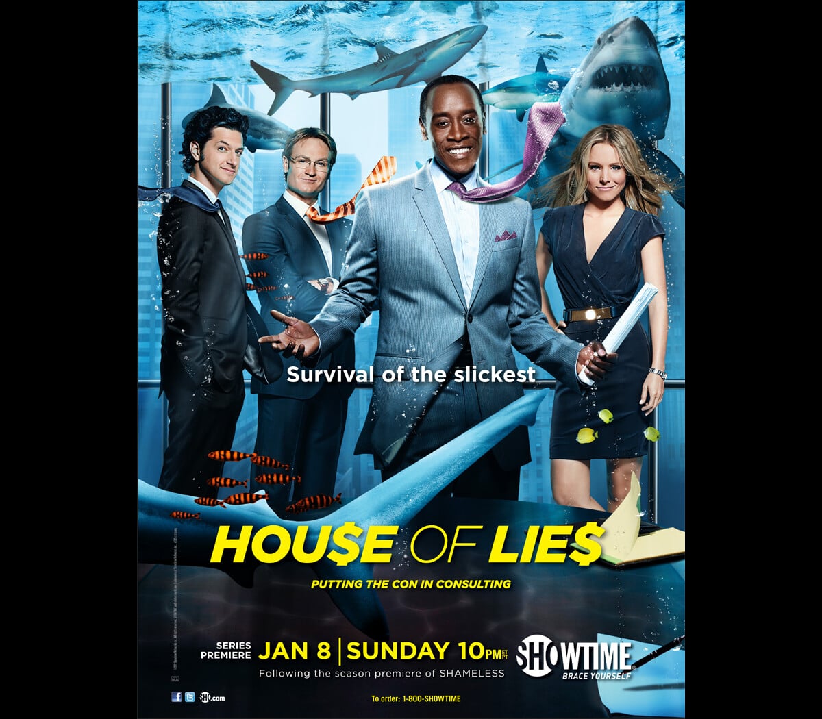 Photo : Don Cheaddle dans House of Lies. - Ode (Purepeople)