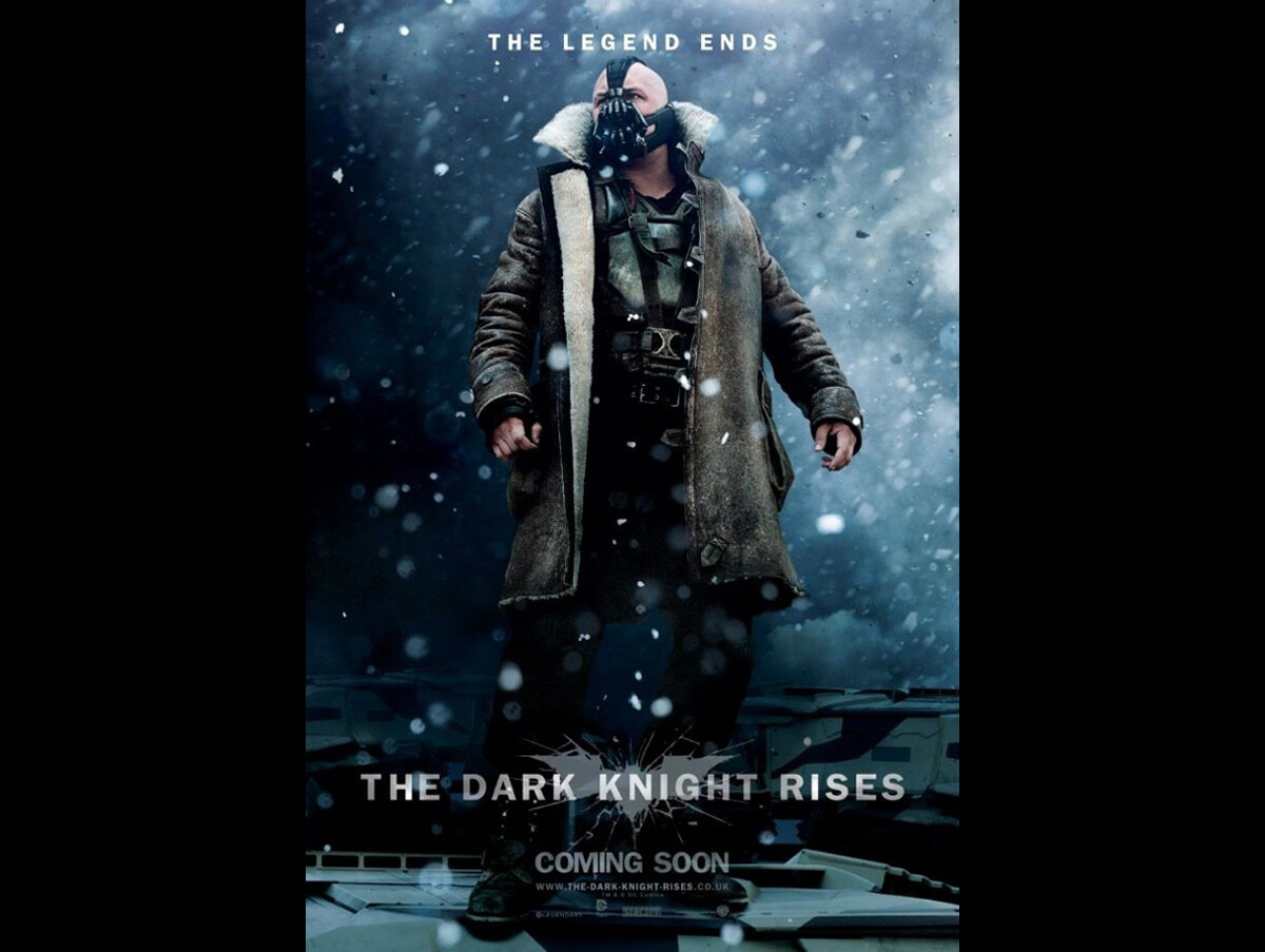 Photo : Bane dans The Dark Knight Rises. - Purepeople
