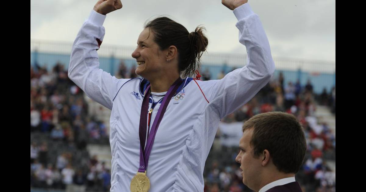 Emilie Fer médaille d'or olympique surprise du slalom en kayak le 2 ...