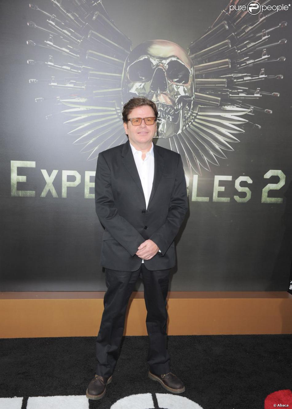 Simon West à la première de The Expendables 2 à Los Angeles le 15 août ...